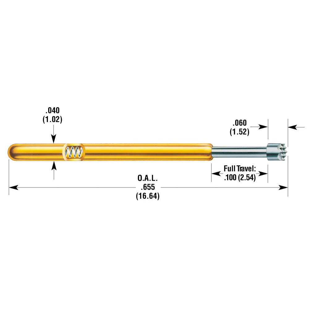 Best Yield Long Life In-Circuit/Functional Test Probes